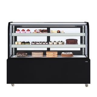 60 In Refrigerated Bakery Display Case In Black - Bed Bath & Beyond ...