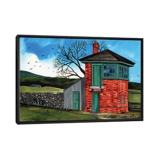 iCanvas "Ballyglunin Station, Tuam, Ireland" by Terri Kelleher Framed ...