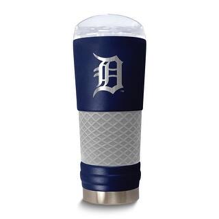 MLB Detroit Tigers Stainless Steel Silicone Grip 24 Oz. Draft Tumbler ...