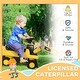 Caterpillar Licensed Ride On Excavator for Toddlers, Foot-to-Floor ...