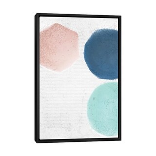 iCanvas "Tri Color I" by Kimberly Allen Framed - Bed Bath & Beyond ...