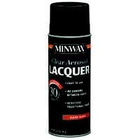 Minwax 15200 Clear Gloss Brushing Lacquer Spray, 12 Oz - Bed Bath ...