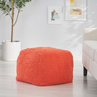 Stylish look Microfiber Square Pouf Easy to maintain - Bed Bath ...