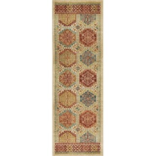 63" X 91" Sand Polypropylene Rug - 6' x 7' - Bed Bath & Beyond - 37146943