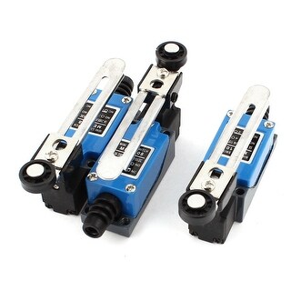 3 Pcs ME-8108 Adjustable Roller Arm Limit Switch DPST AC 250V/5A DC ...