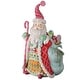 21" Resin Pastel Peppermint Candy Santa - Bed Bath & Beyond - 34663261