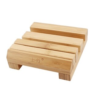 Bamboo Cutting Board Holder Rack Cutlery Cutter Storage Block - Bed ...