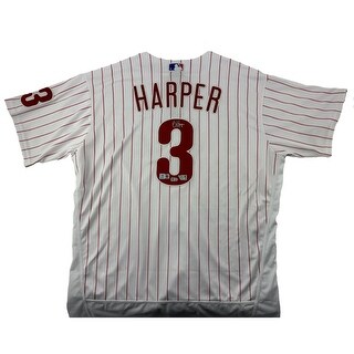 Bryce Harper Signed Authentic Philadelphia Phillies Jersey - Bed Bath ...