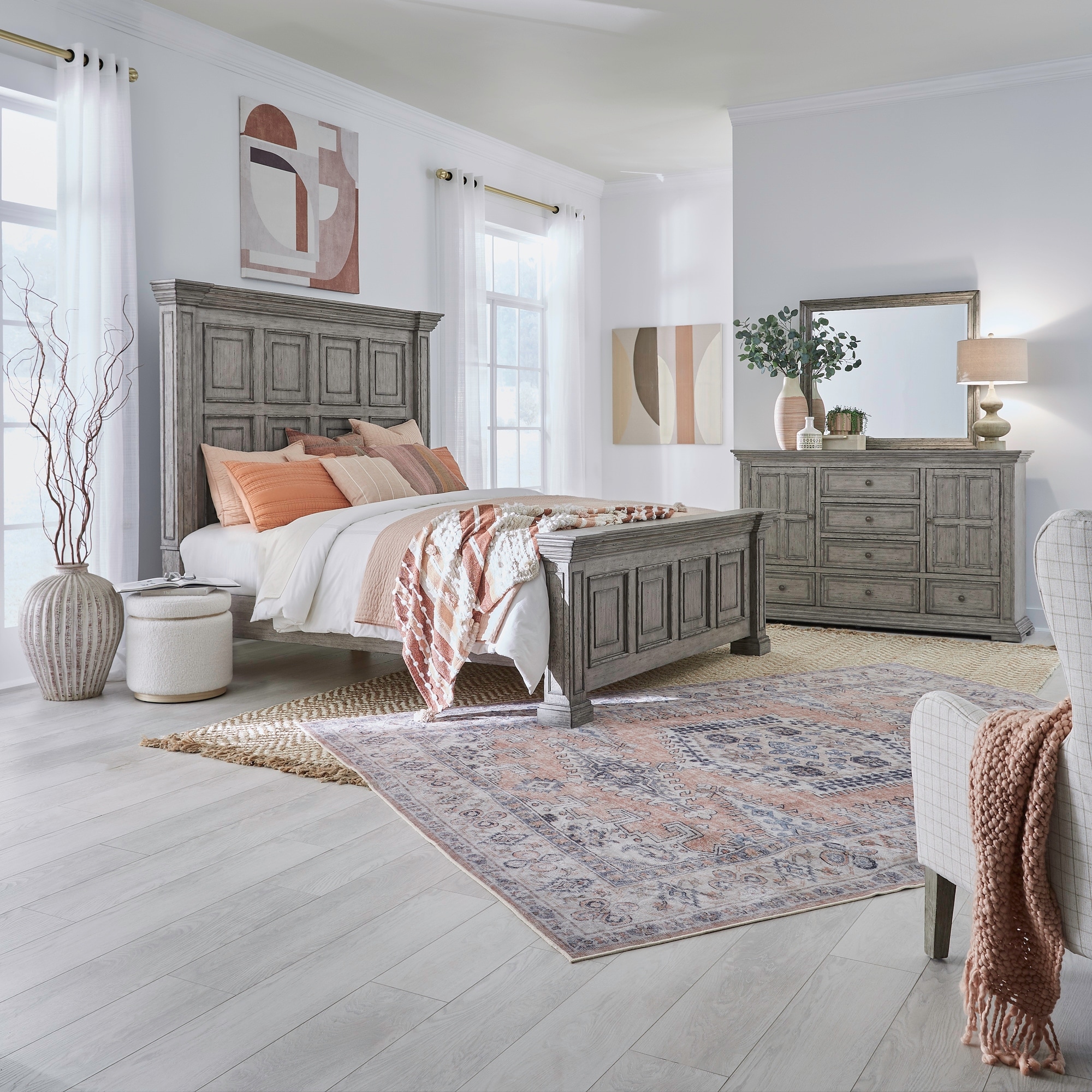 Very grey bedroom furniture store