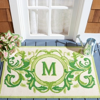 SAFAVIEH Handmade Monogram Breeda Casual Rug - Bed Bath & Beyond - 35357250