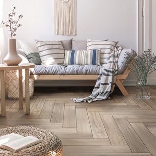 Merola Tile Mt Royale Natural 6 x 35-1/2 Porcelain Floor and Wall Tile ...