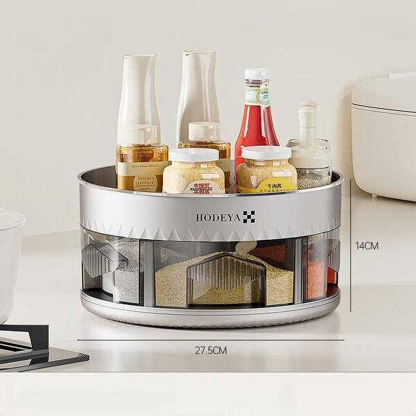 Rotating multifunctional condiment storage box - Bed Bath & Beyond ...