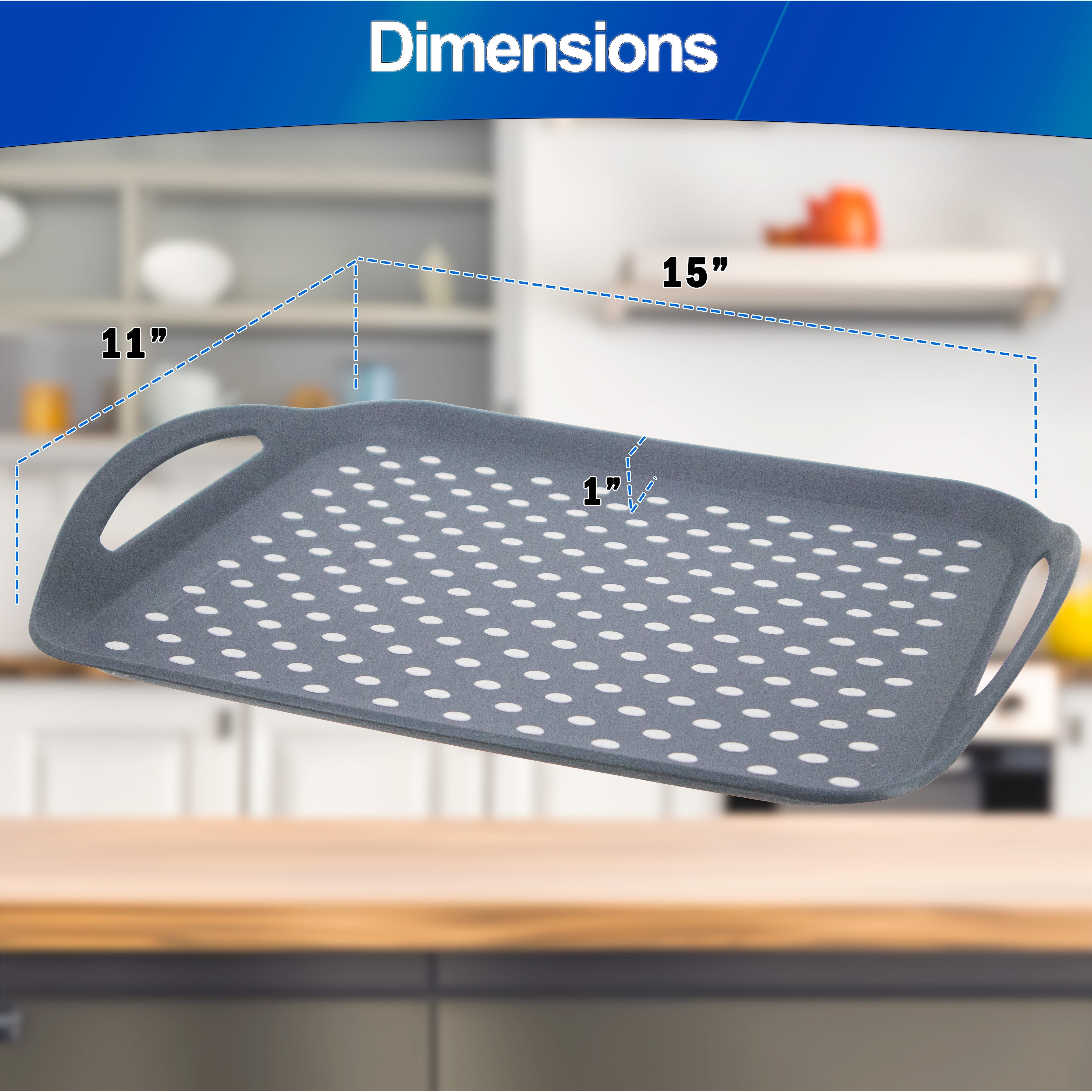 serving tray non slip
