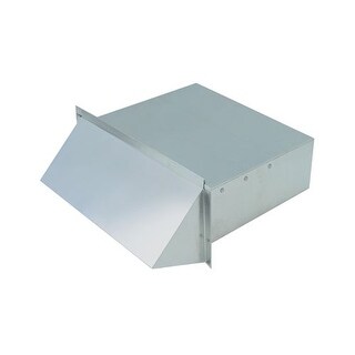 Zephyr AK00045 10 Inch Round Rain Proof Wall Exhaust Cap with Built In ...