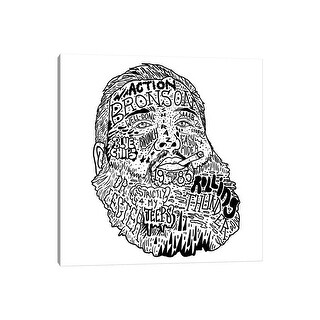 iCanvas "Action Bronson" by Nick Cocozza Canvas Print - Bed Bath ...