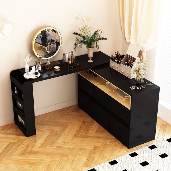 makeup stand rotating