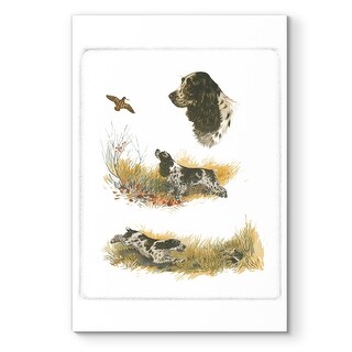 Cocker Spaniel -Premium Gallery Wrapped Canvas - Bed Bath & Beyond ...