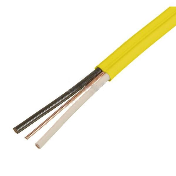 787.4 in. Cylindrical Yellow Indoor Building Wire 300V American ...