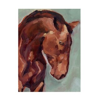 Jennifer Paxton Parker 'Paint by Number Horse II' Canvas Art - Bed Bath ...