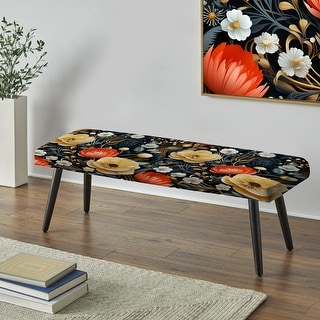 Contemporary Poppy Essence Fusion Floral Field - Floral Upholstered ...
