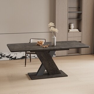Multifunctional Extendable Console Table Modern Expandable Space-Saving ...