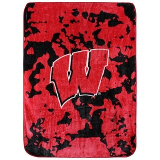 Wisconsin Badgers Throw Blanket / Bedspread 63" x 86" - Bed Bath ...