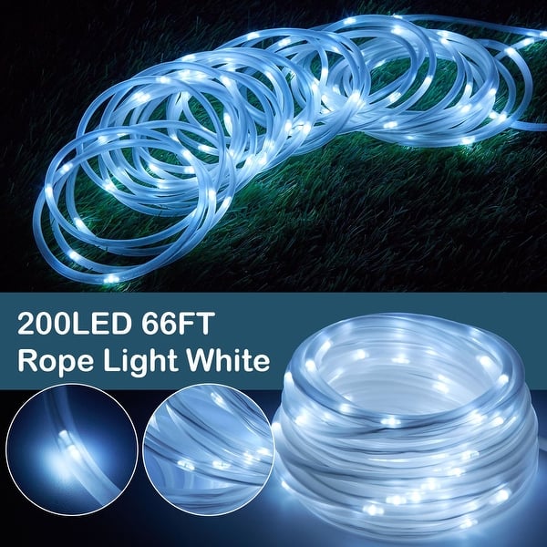 white string lights led
