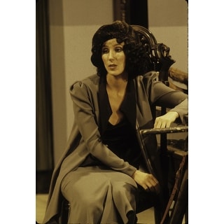 Cher wearing a grey coat Photo Print - Bed Bath & Beyond - 25375485