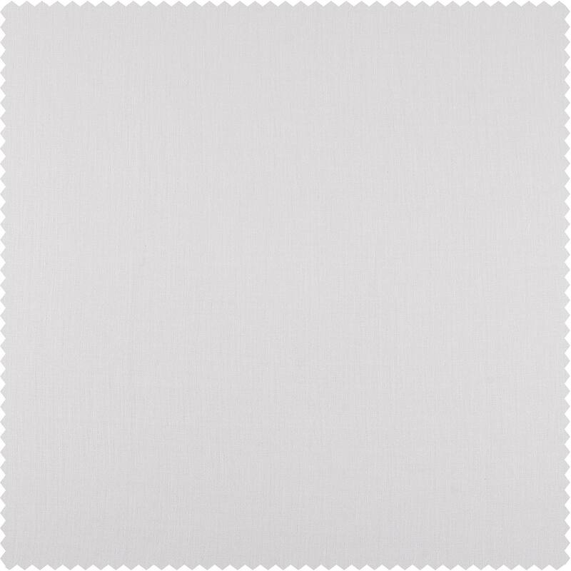 Exclusive Fabrics Signature French Linen Sheer Curtain (1 Panel) - On ...
