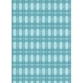 Ahgly Company Machine Washable Transitional Tron Blue Area Rugs - Bed ...