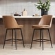 Spruce & Spring Ariel Counter Height Swivel Barstool Set - Bed Bath ...