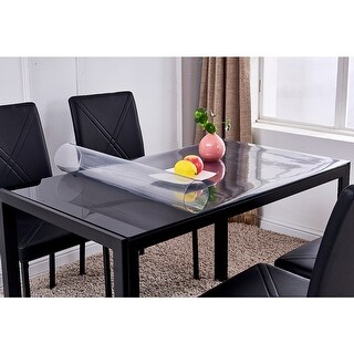 48" Transparent Table Mat - Bed Bath & Beyond - 33527552