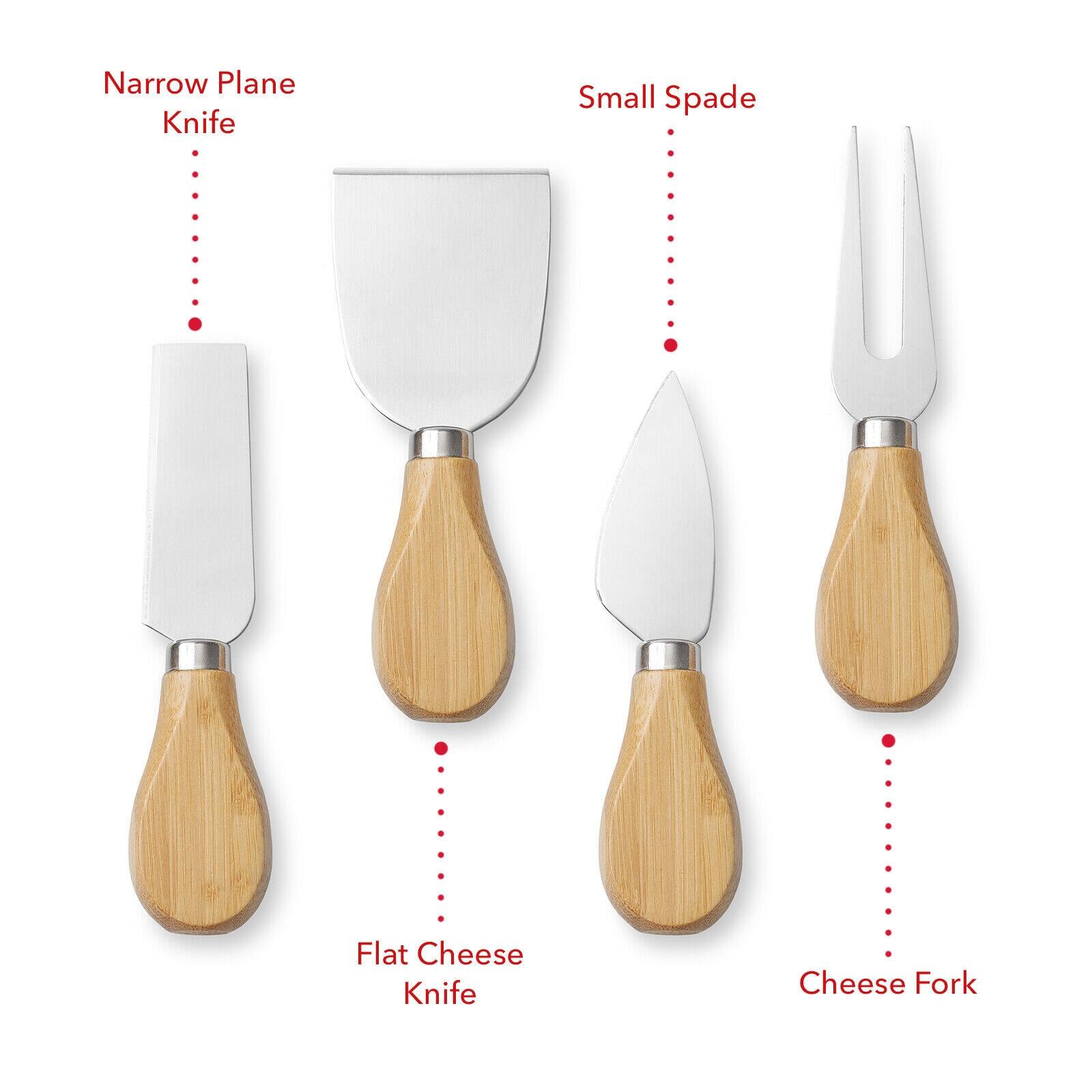 Bamboo Cheese Cutting Board and Knife Set - Bed Bath & Beyond - 39474560