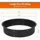 36 inch Inner Fire Pit Ring - 36-in - Bed Bath & Beyond - 40104485