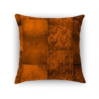 ECLECTIC BOHEMIAN PATCHWORK RUST Accent Pillow By Kavka Designs - Bed ...