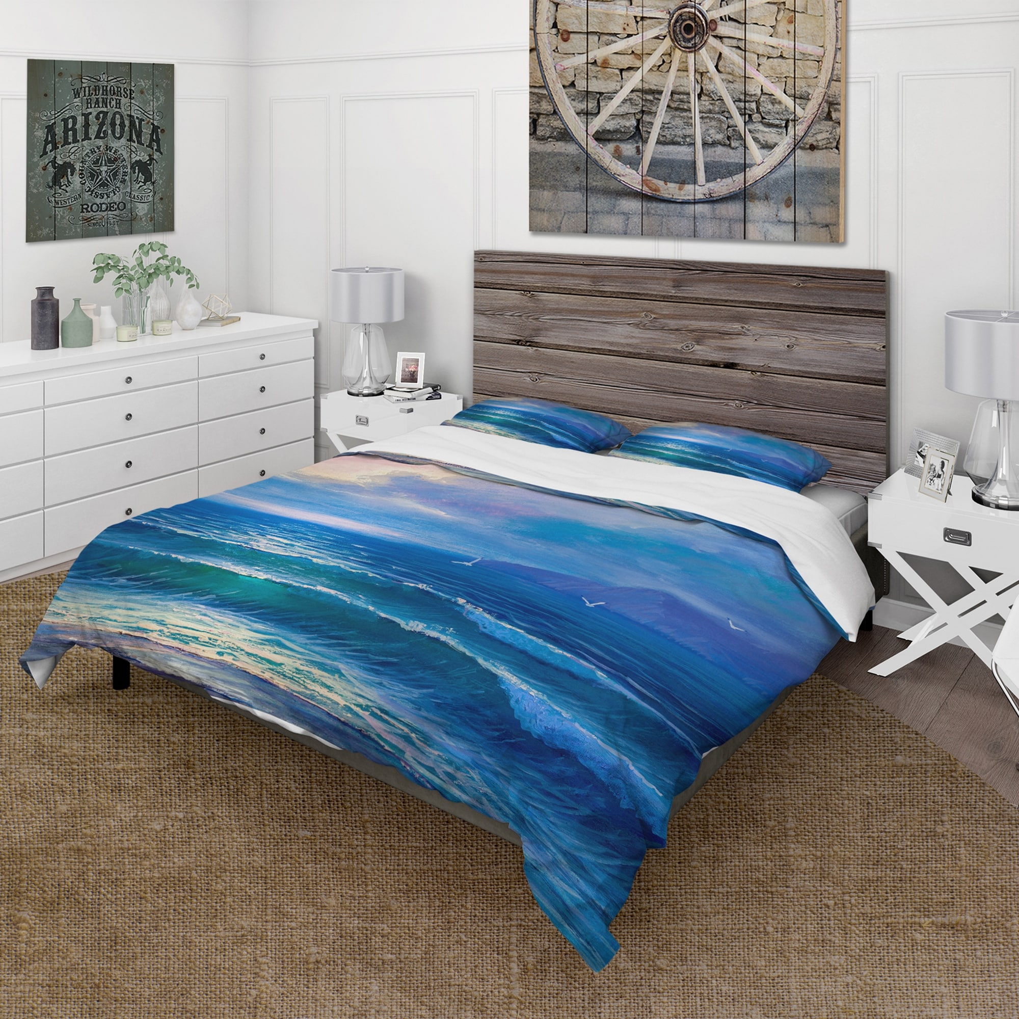 surf themed bedding