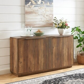 60'' Wood Buffets and Sideboards Storage Cabinet - Bed Bath & Beyond ...