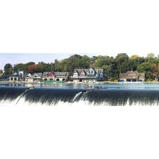 Boathouse Row At The Waterfront Schuylkill River Philadelphia ...