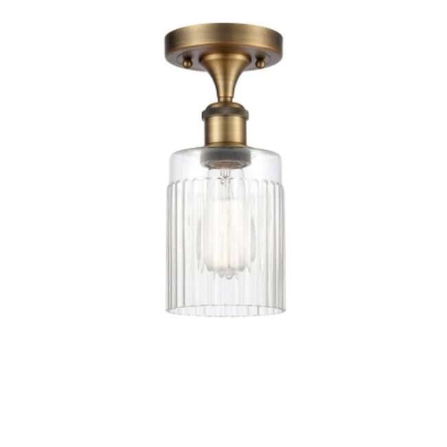 Innovations Lighting Hadley 5" Wide Semi-Flush Ceiling Fixture ...