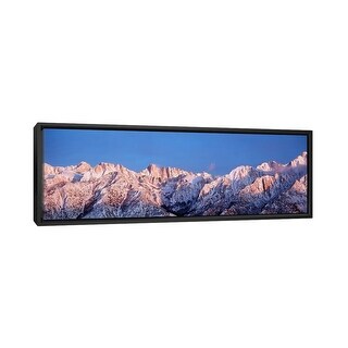 iCanvas "Snow Mt Whitney CA USA" by Panoramic Images Framed Canvas ...