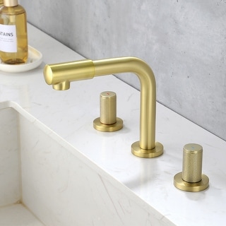 Double Handle 8-Inch Center Wide-Spread Bathroom Faucet - Bed Bath ...
