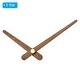 Clock Hands Kit, 3 Set Wooden Mechanism Clock Hand Parts for 10 Inch ...