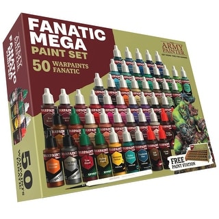 The Army Painter Fanatic Mega Paint Set - Bed Bath & Beyond - 40896962