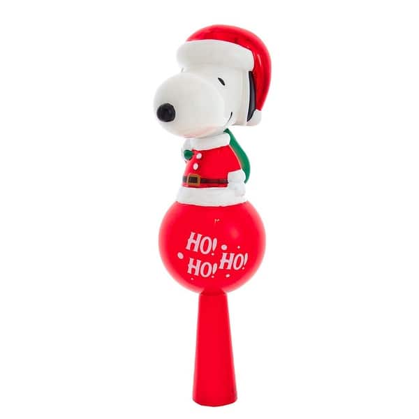 Kurt Adler 11-Inch Glass Snoopy Tree Topper - Bed Bath & Beyond - 43132355
