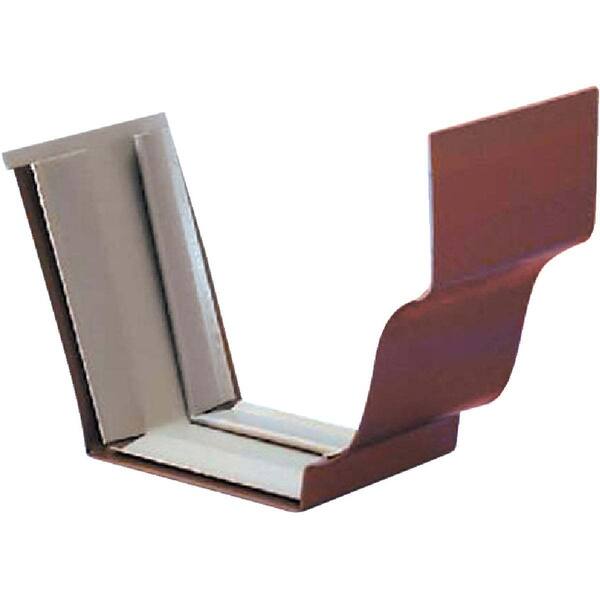 Spectra Metals 5 In. Aluminum Brown Slip-Joint Gutter Connection - 1 ...