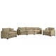 5-Seater Corduroy Modern 3-Piece Sofa Set - Bed Bath & Beyond - 43570786