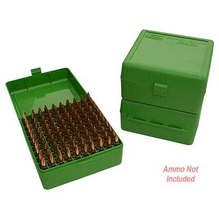 MTM Ammo Box 100 Round Flip-Top 22-250 243 308 Win 220 Swift Green - Bed Bath & Beyond - 28065047