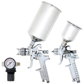 TradesPro 3 Pc. Hvlp Paint Spray Gun Set - 837234 - Bed Bath & Beyond ...