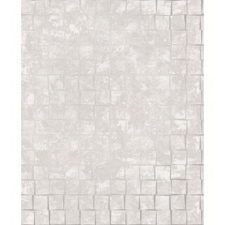 Decorline Cubist Grey Geometric Wallpaper - 20.5in x 396in x 0.025in ...