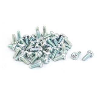 M4x10mm Pan Head Torx Socket Triangle Thread Screw Bolt Silver Tone ...